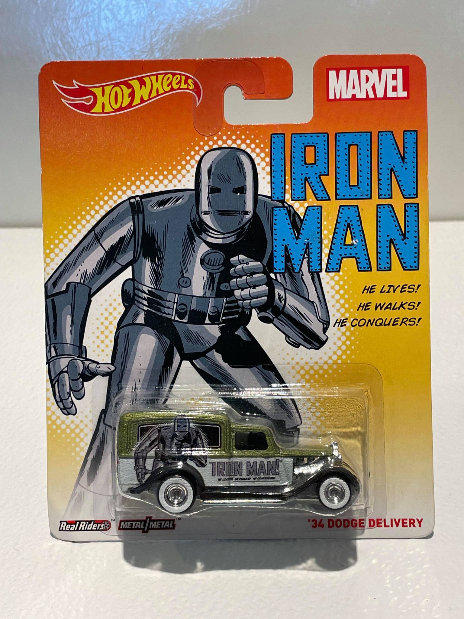 '34 Dodge Delivery - Iron Man · Distribution Diecast64