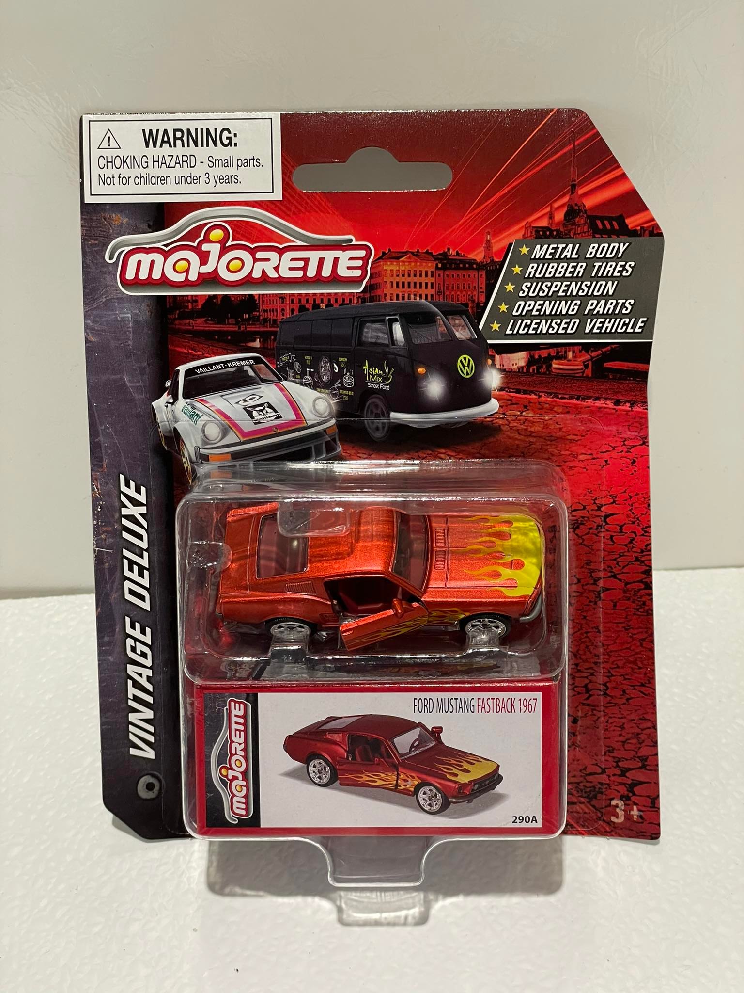 Ford Mustang Fastback 1967 - Majorette · Distribution Diecast64