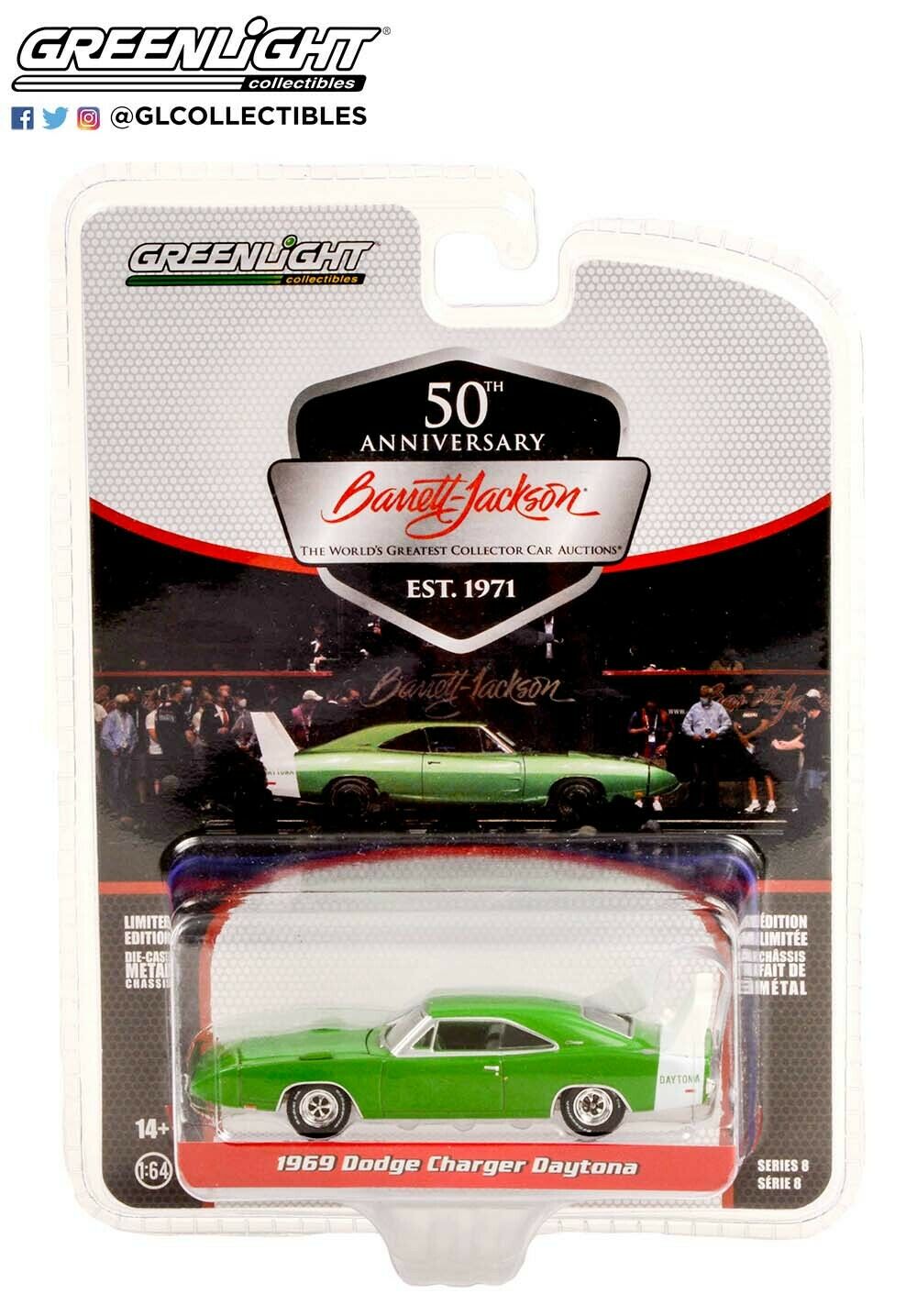 1969 Dodge Charger Daytona · Distribution Diecast64