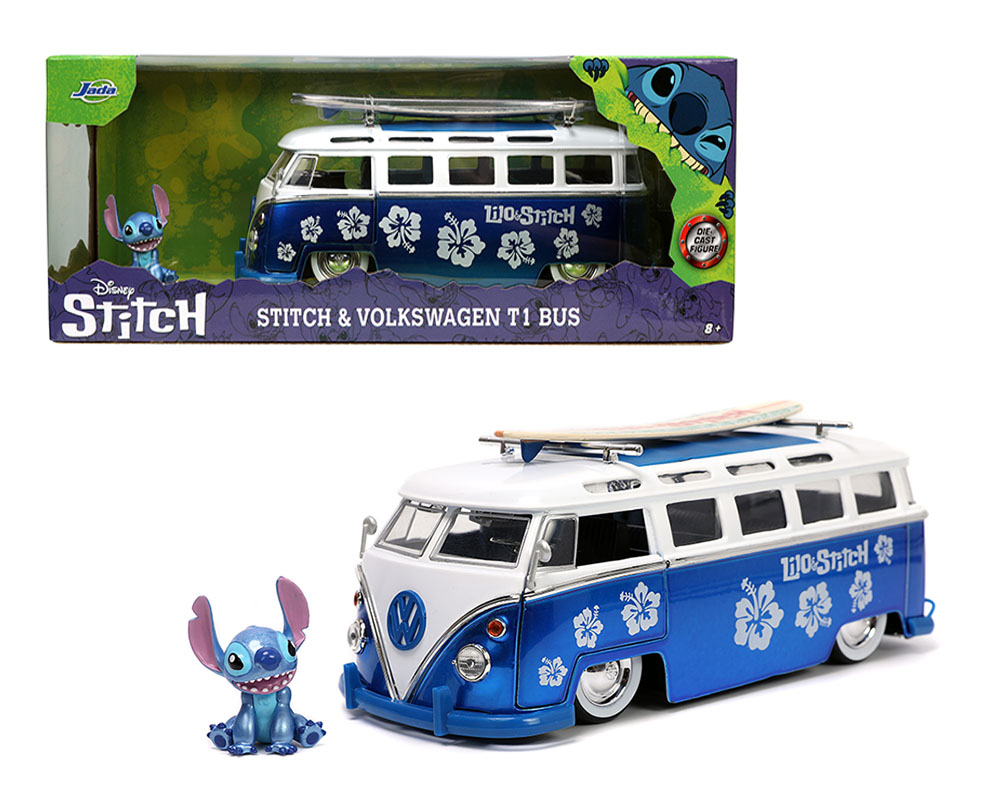 Volkswagen T1 Bus avec Lilo & Stitch · Distribution Diecast64