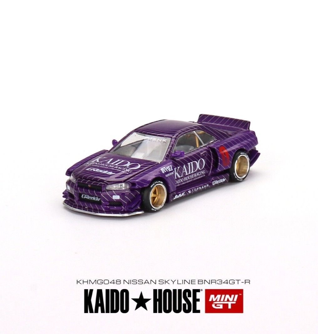 Kaido House x Mini GT - Nissan Skyline GT-R R34 V1 · Distribution Diecast64