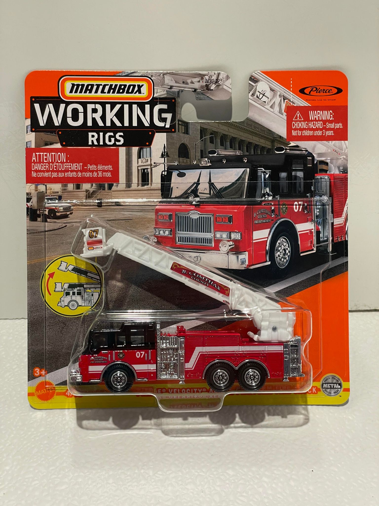 Pierce Velocity Aerial Platform Fire Truck - Working Rigs ...