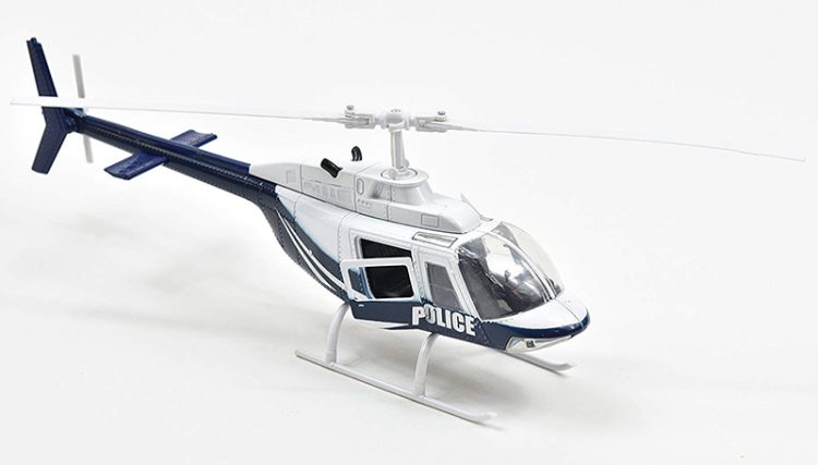 Bell 206 Helicopter Police - New ray · Distribution Diecast64