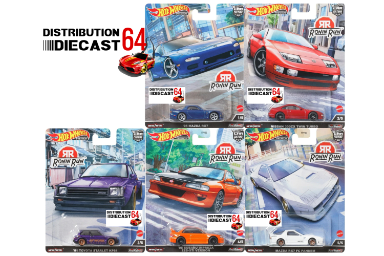 Ronin Run – Hot Wheels Serie Complete · Distribution Diecast64