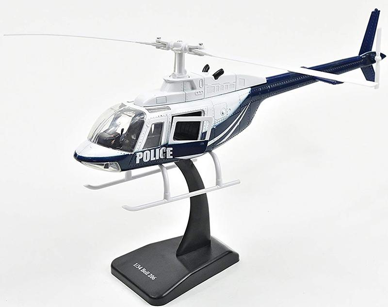 Bell 206 Helicopter Police - New ray · Distribution Diecast64