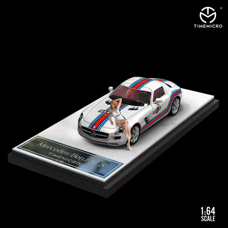Mercedes-Benz SLS AMG / Martini avec Figurine - Time Micro ...