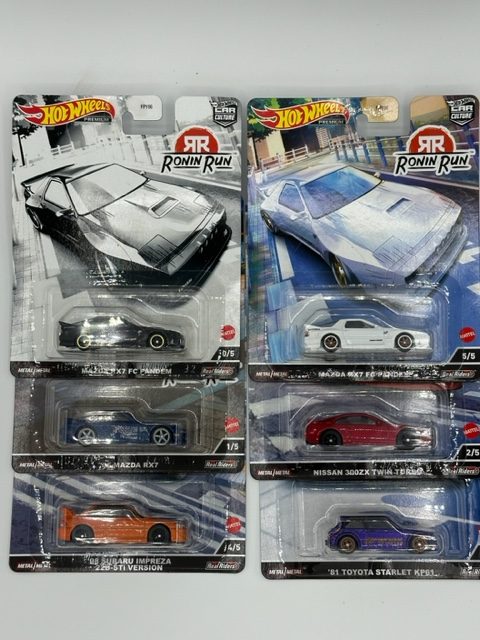 Ronin Run - Serie Complete avec Chase inclus · Distribution Diecast64