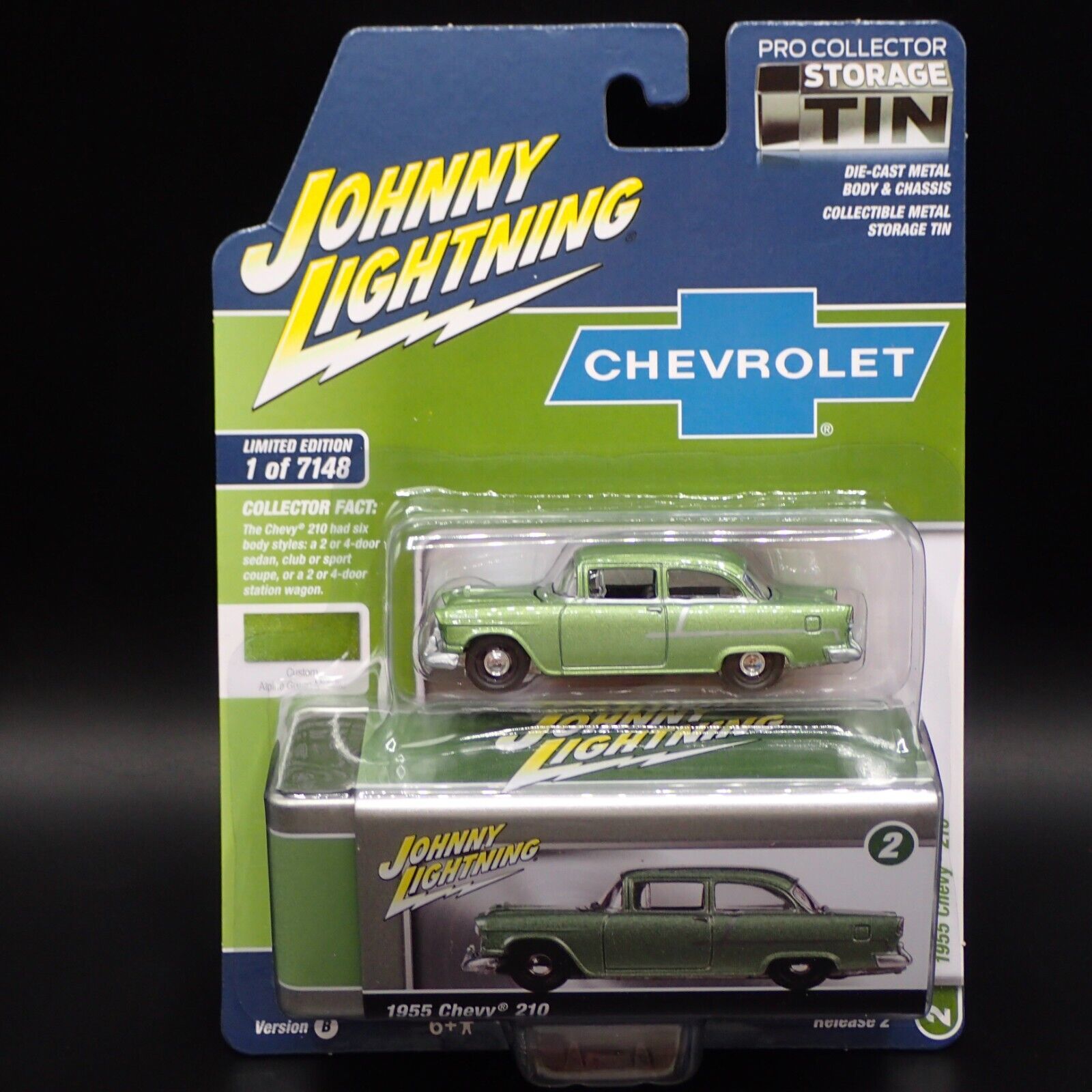 1955 Chevy 210 - Storage Tin · Distribution Diecast64