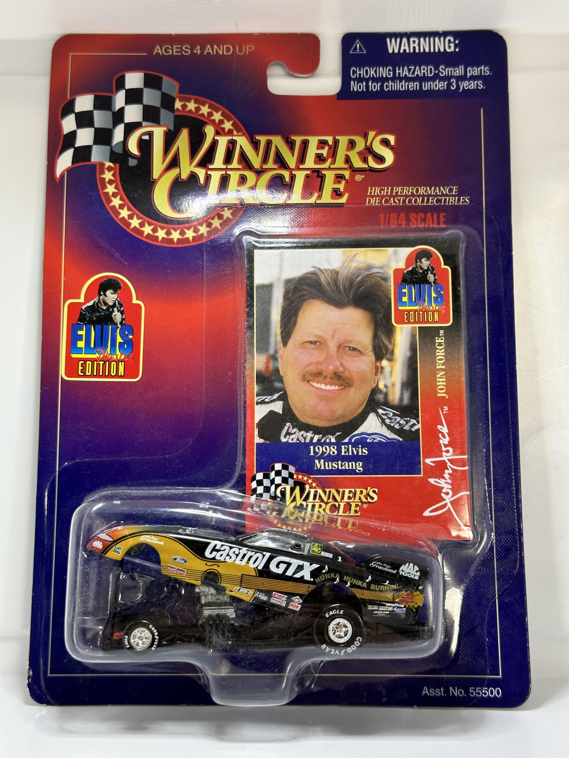 John Force - 1998 Elvis Mustang · Distribution Diecast64