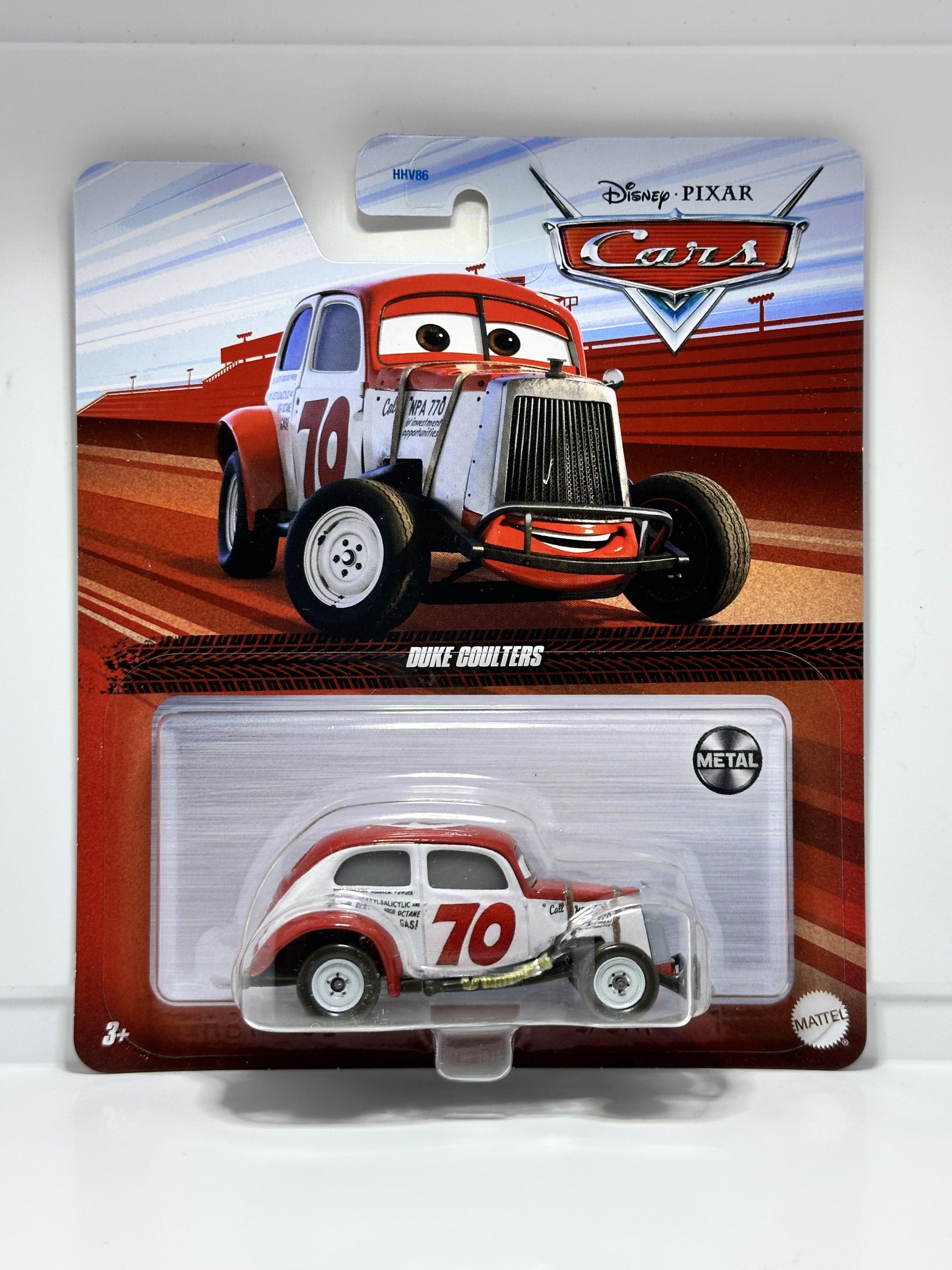 Duke Coulters - Disney Pixar Cars · Distribution Diecast64