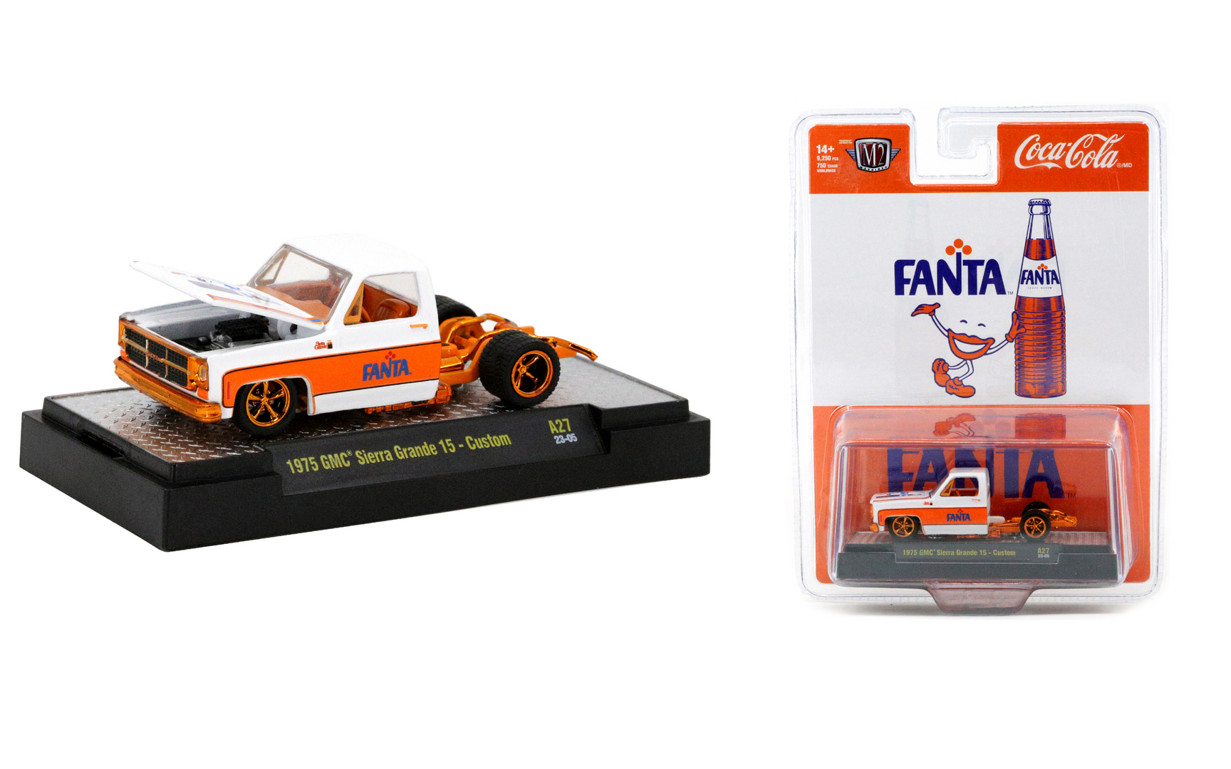 1975 GMC Sierra Grande 15 – Fanta - Chase · Distribution Diecast64