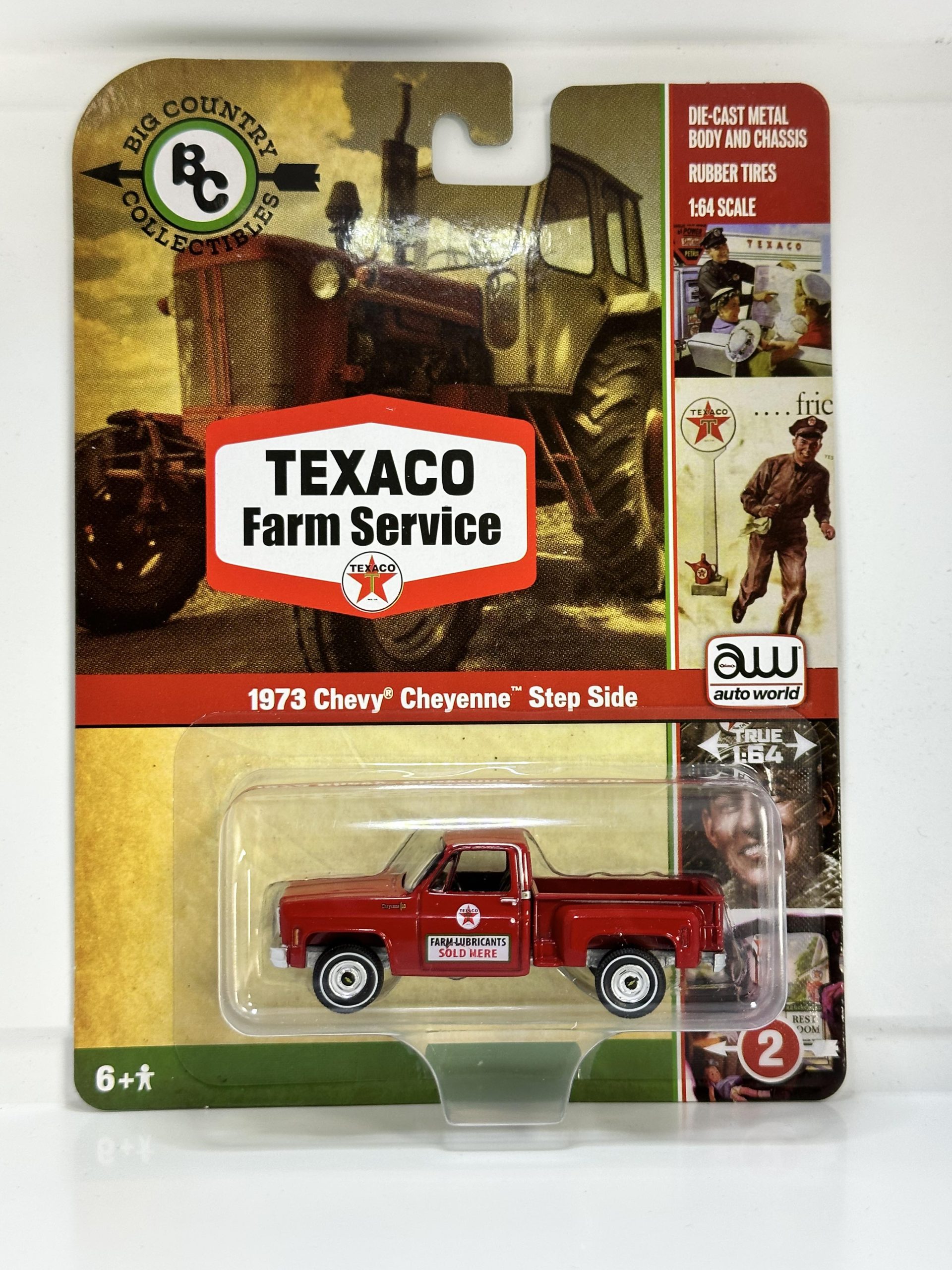 1973 Chevy Cheyenne Step Side - Texaco · Distribution Diecast64