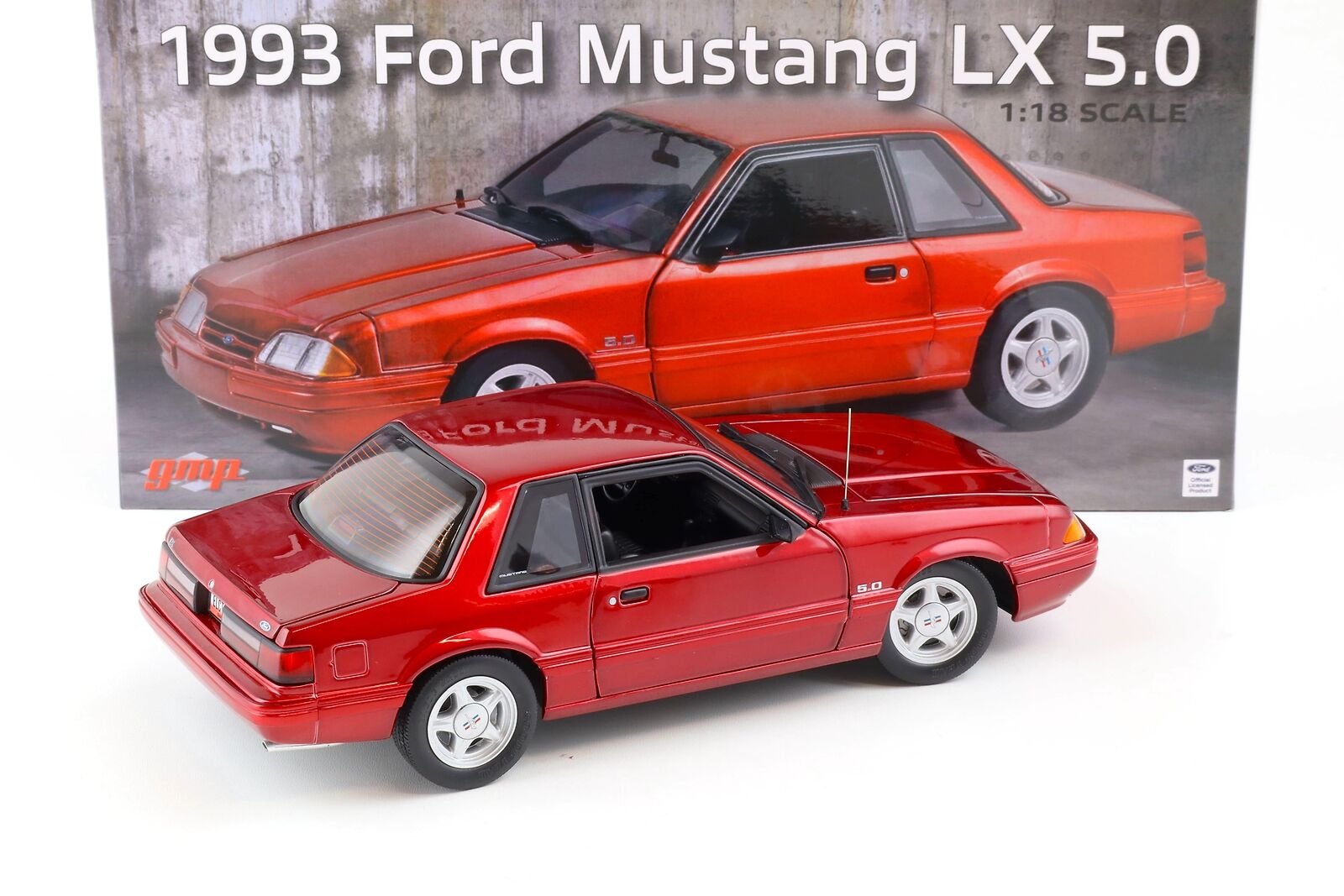 1993 Ford Mustang LX 5.0 Coupe - GMP · Distribution Diecast64