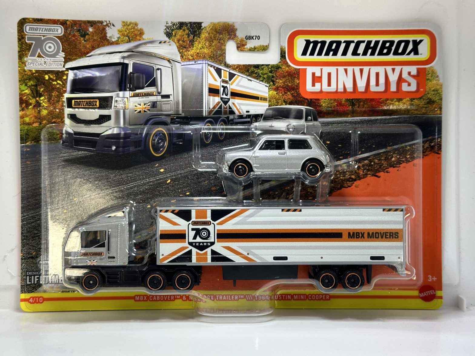 MBX Cabover & MBX Box Trailer with 1964 Austin Mini Cooper - Convoys ...