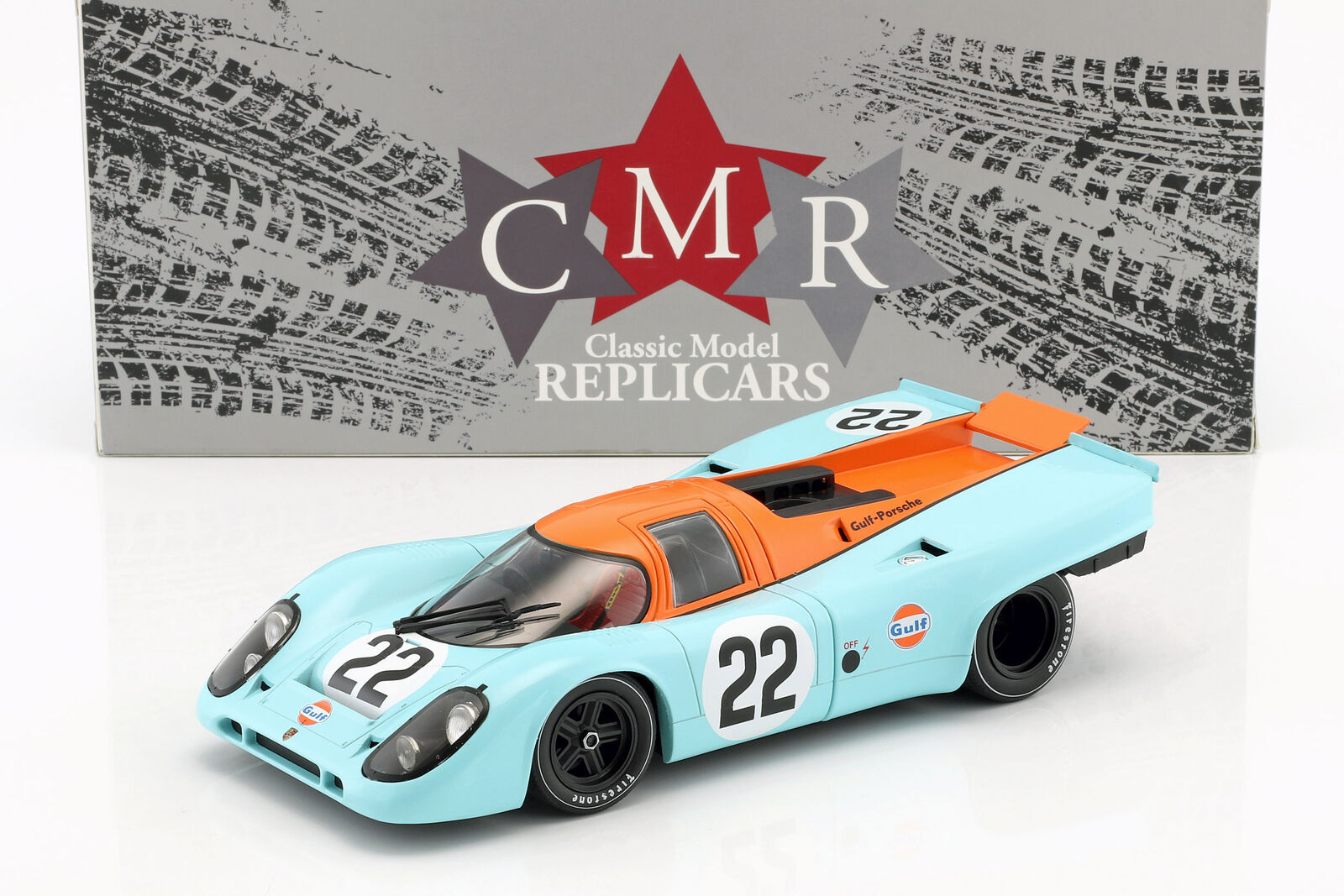 Porsche 917K 24h LeMans #22 1970 Gulf - CMR · Distribution Diecast64