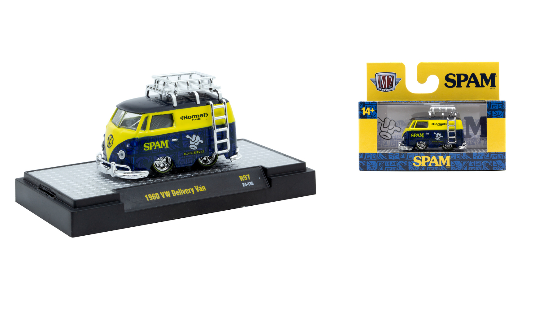 1960 VW Delivery Van - Spam · Distribution Diecast64