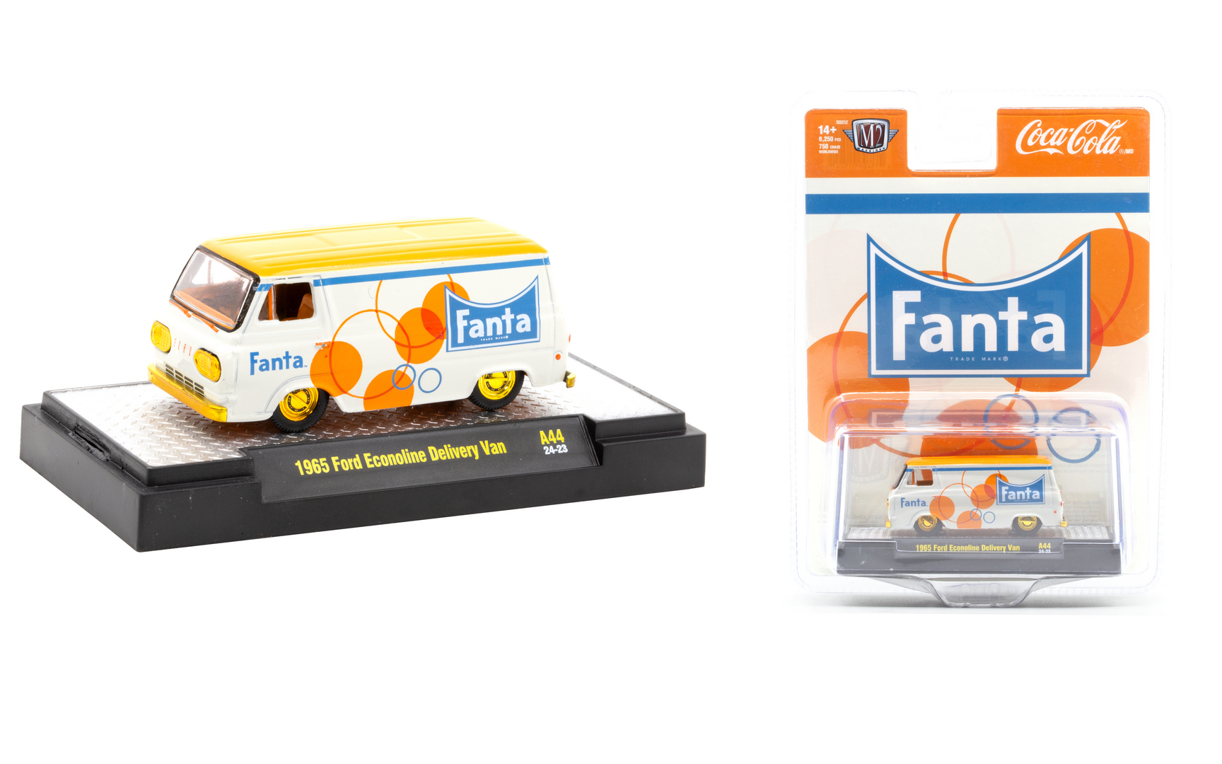 1965 Ford Econoline Delivery Van - Fanta - Chase · Distribution Diecast64