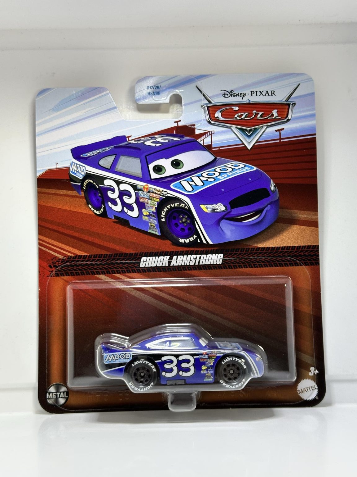 Chuck Armstrong - Disney Pixar Cars · Distribution Diecast64