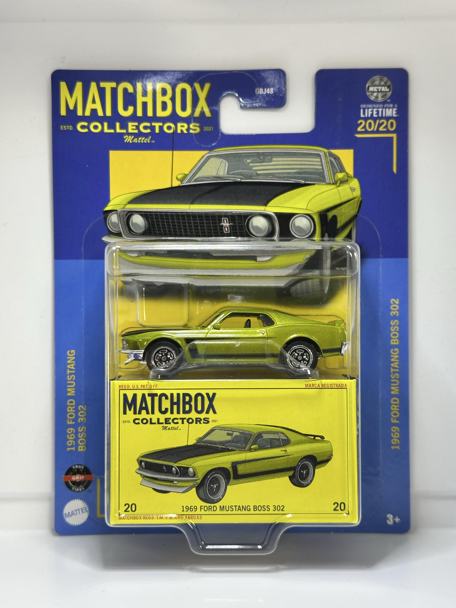 1969 Ford Mustang Boss 302 - Matchbox Collectors · Distribution Diecast64