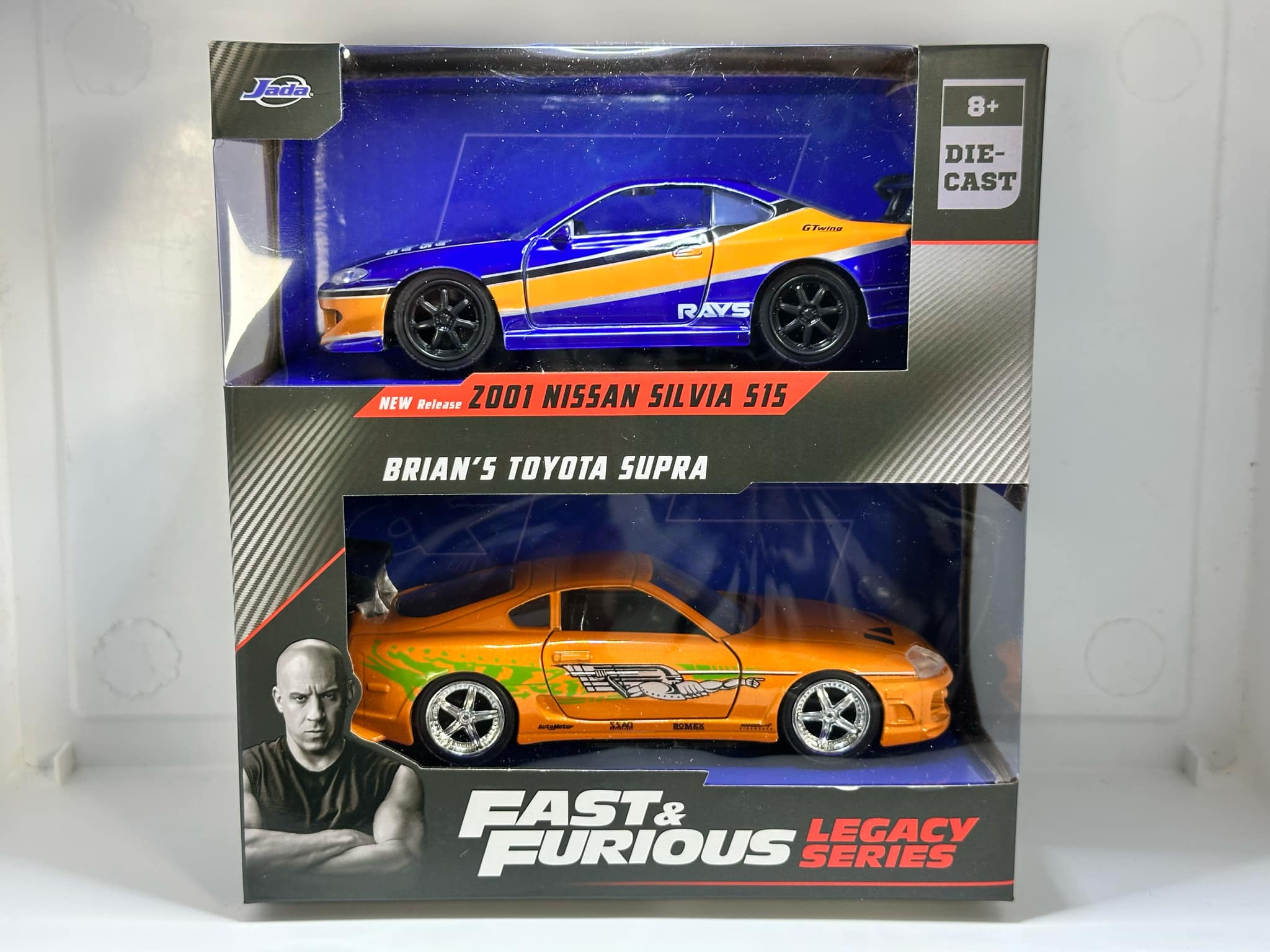 2001 Nissan Silvia S15 & Brian's Toyota Supra - Fast & Furious ...