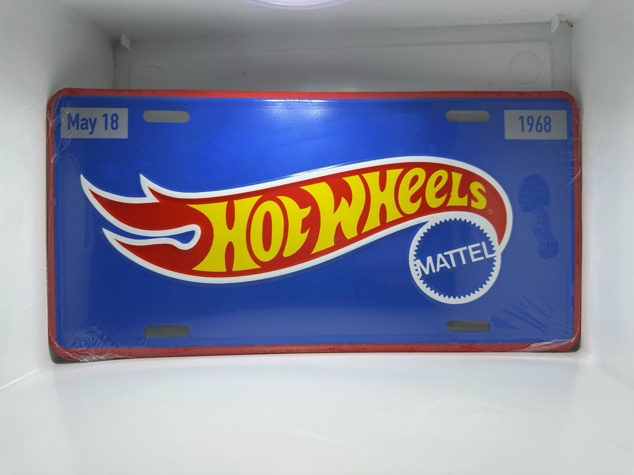 Licence ( Plate ) - Hot Wheels · Distribution Diecast64