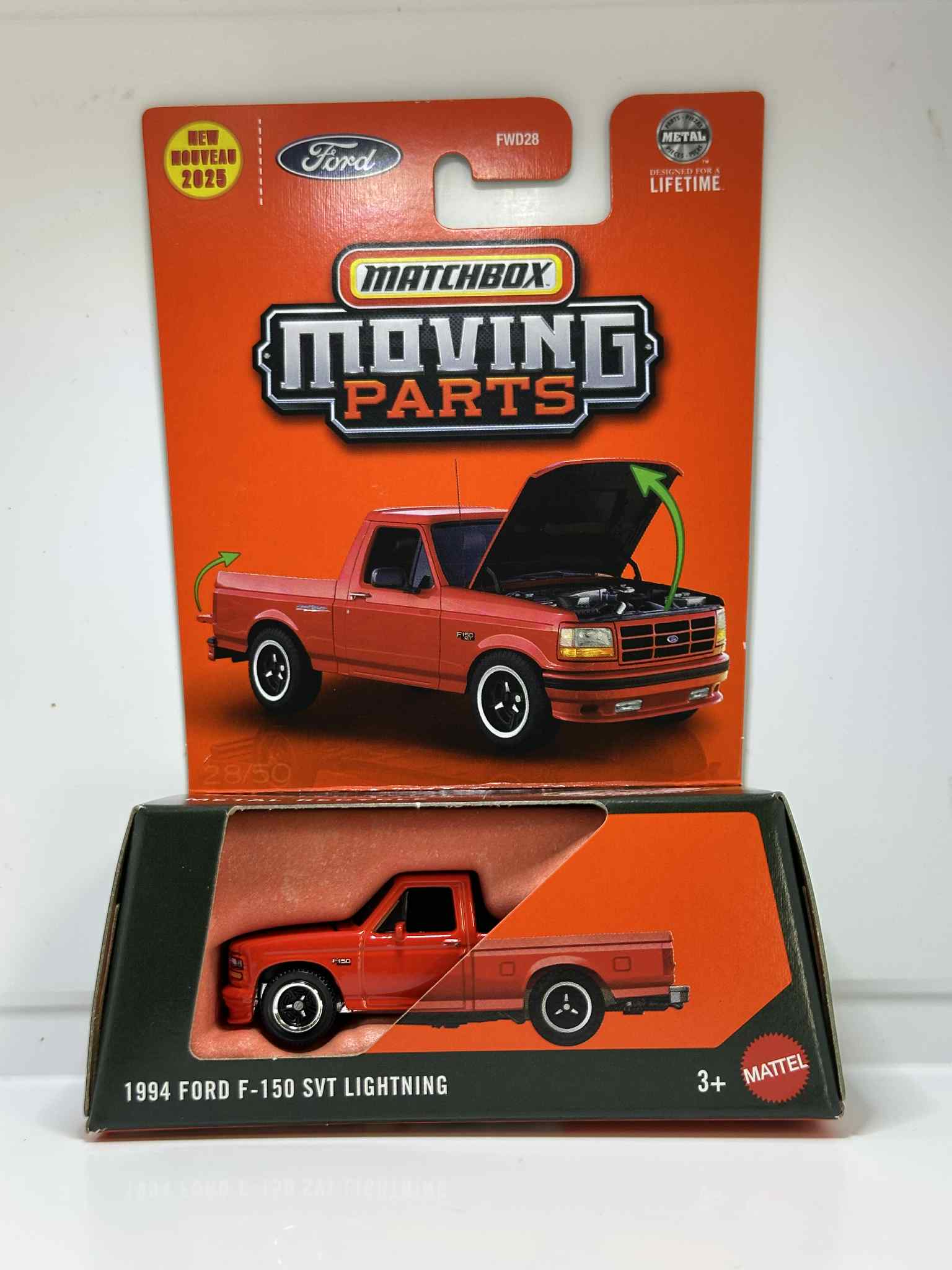 1994 Ford F-150 SVT Lightning - Moving Parts · Distribution Diecast64