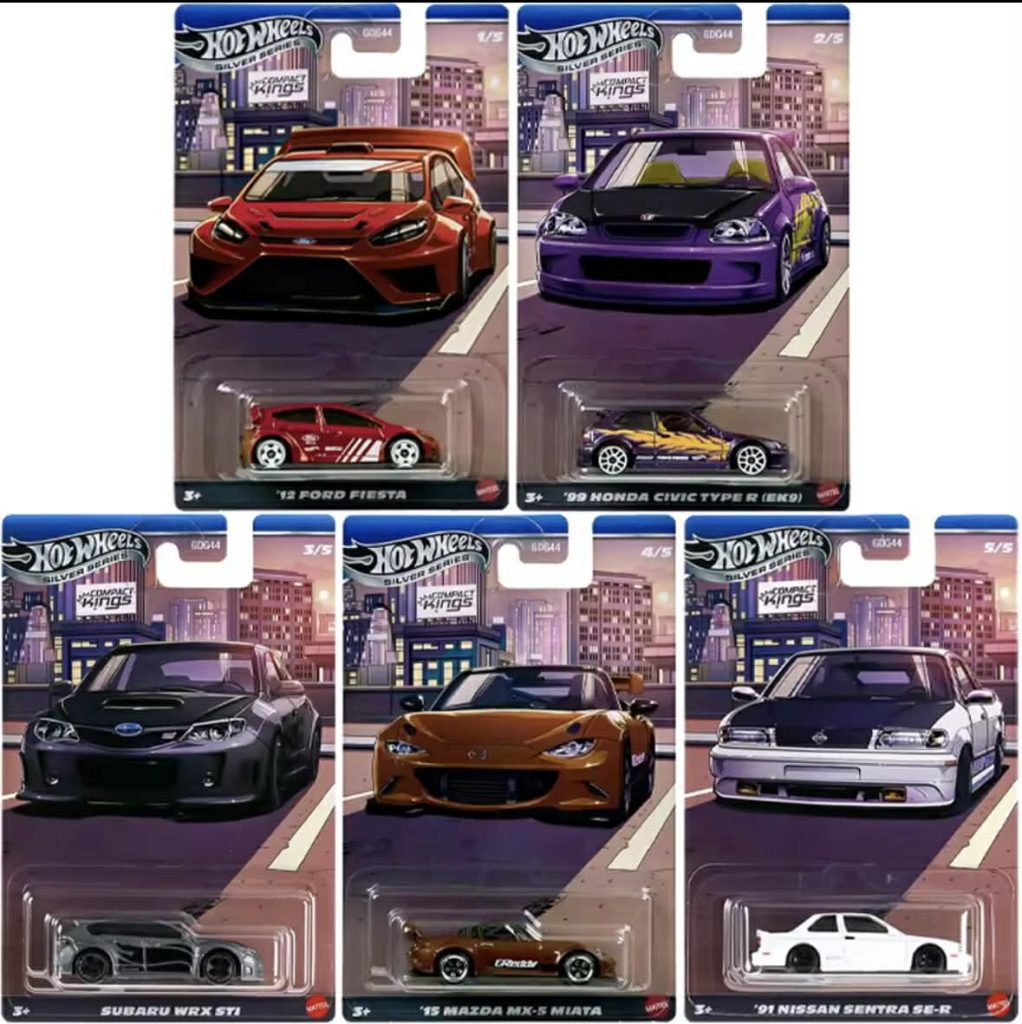 Compact Kings - Hot Wheels Serie Complete · Distribution Diecast64